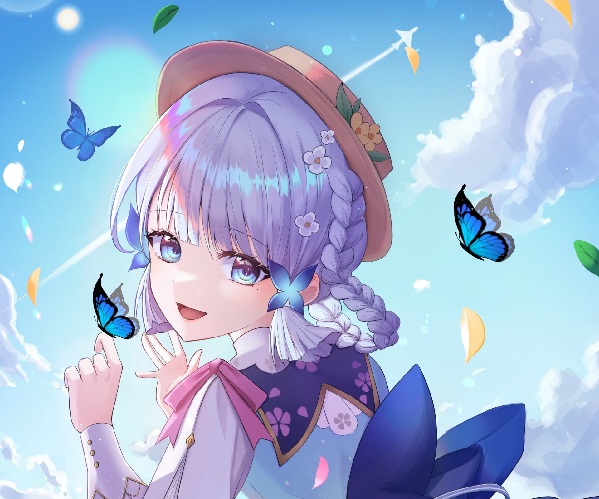 Kamisato Ayaka — 2K Quad HD Genshin Impact Wallpaper by Jinya