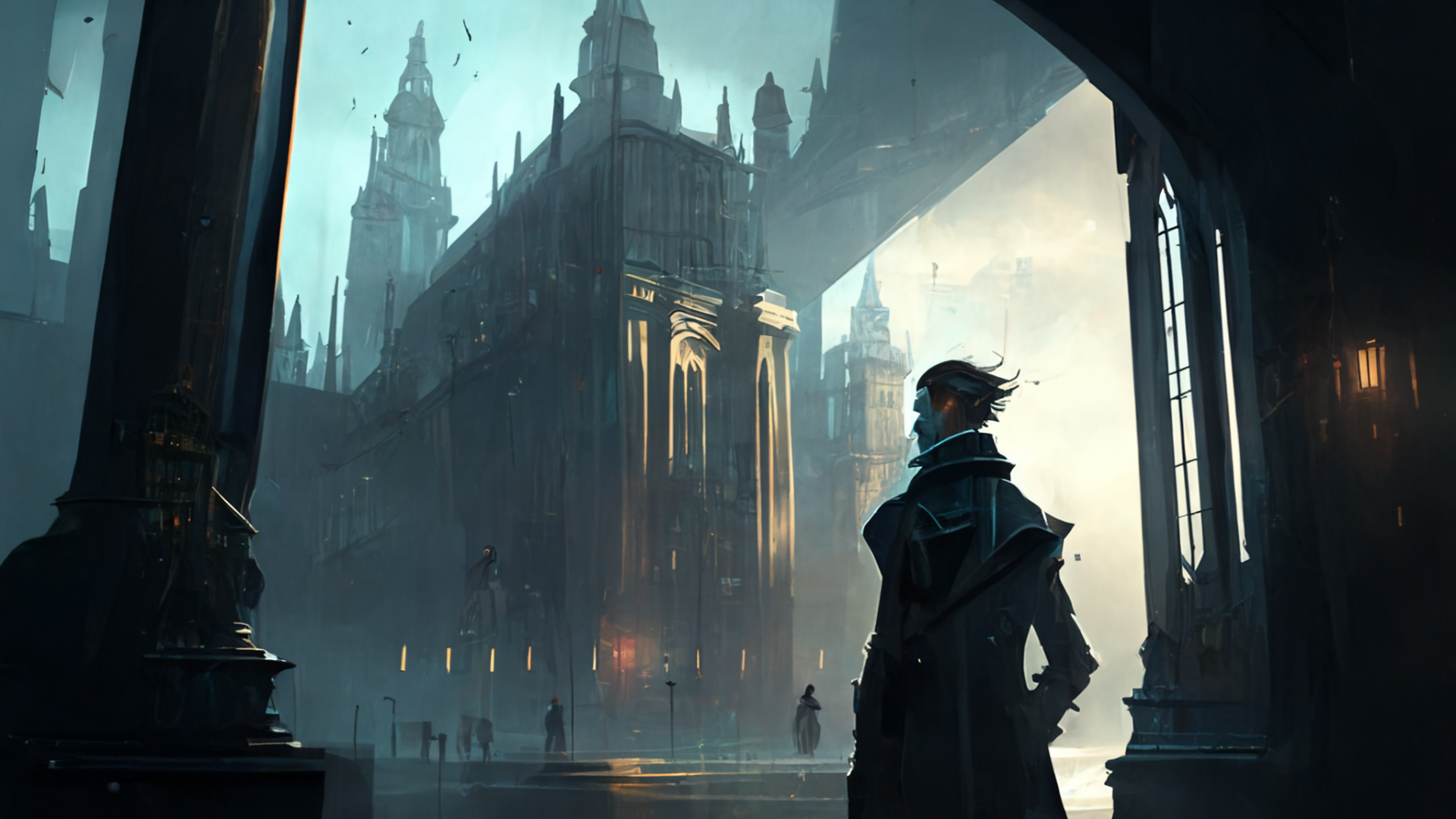 City - dishonored style by vinny47