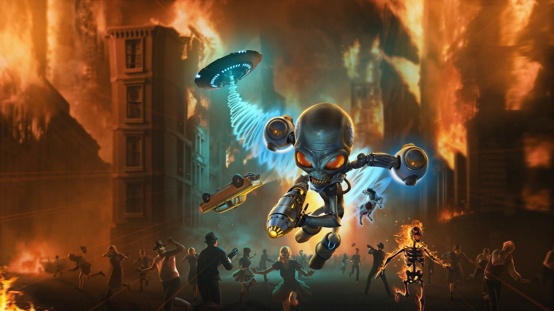 Download Video Game Destroy All Humans! HD Wallpaper