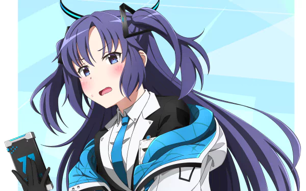 Download Hayase Yuuka Video Game Blue Archive HD Wallpaper by Hyakunin