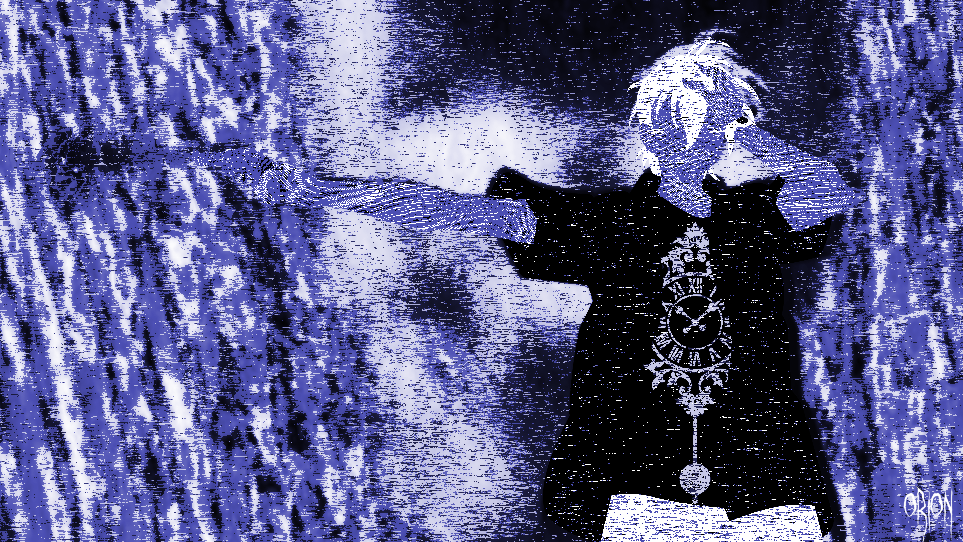 Shadow mind matrix bug blue (1920x1080) by Or!on