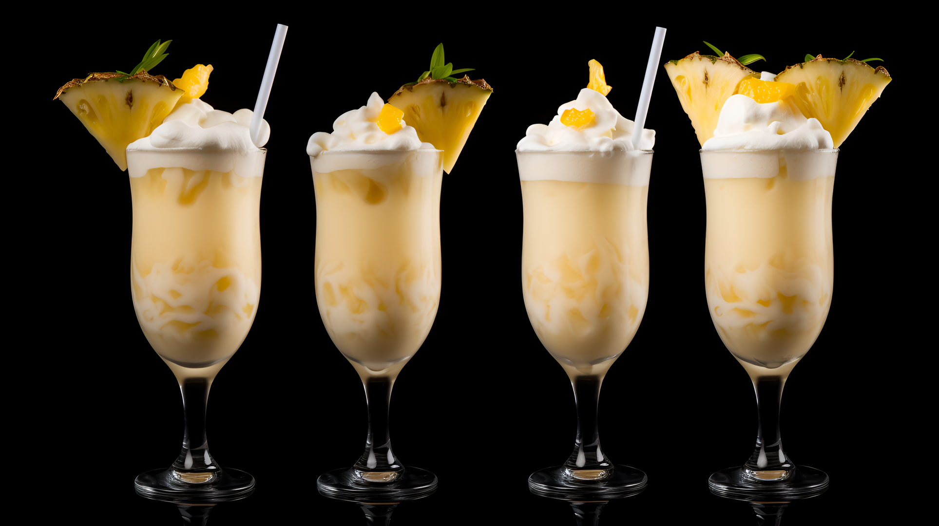 Piña Colada Cocktail Drink Wallpaper by patrika