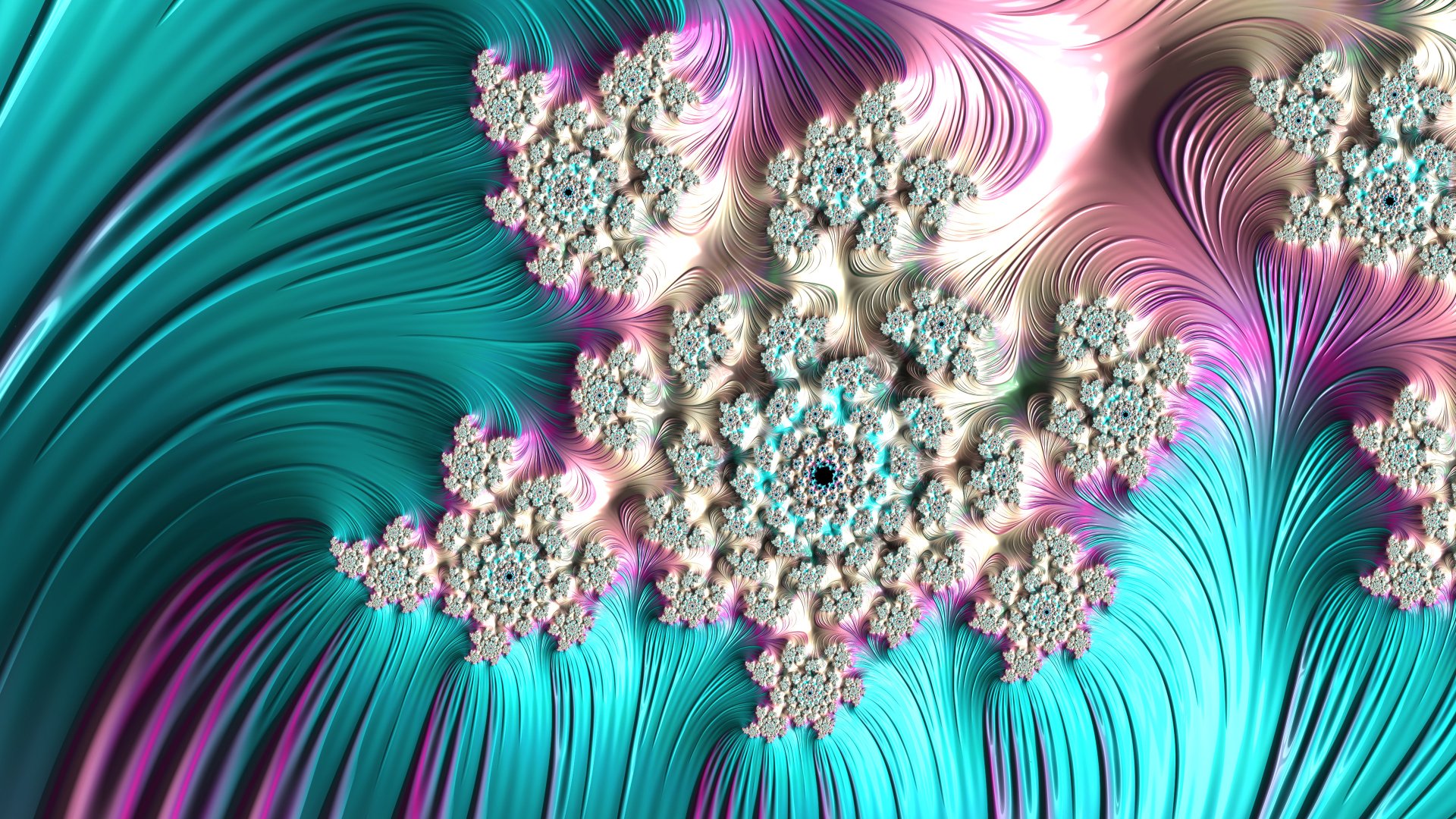 Fractal Art for your Desktop - Retro 80s Colors and Vibes by Dr-Pen
