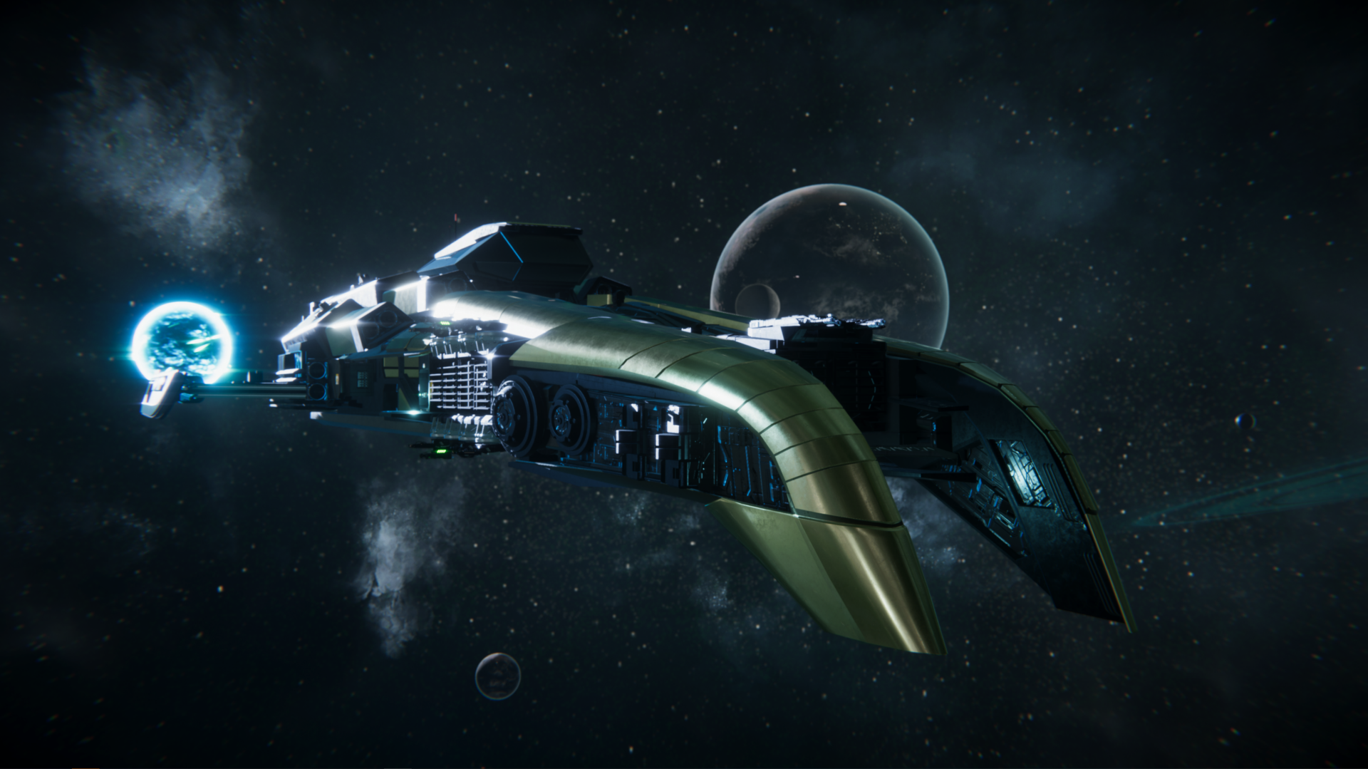 Void Crew Spacecraft HD Wallpaper