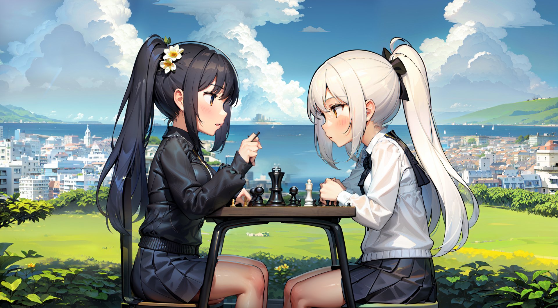 Two queens by manimen