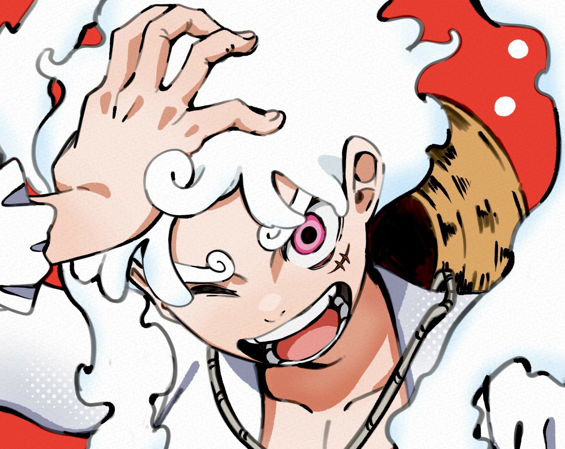 Download Monkey D. Luffy Gear 5 (One Piece) Anime One Piece HD ...