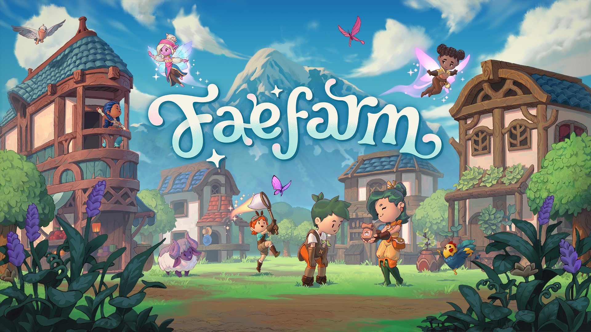 Fae Farm Enchanted World HD Desktop Wallpaper