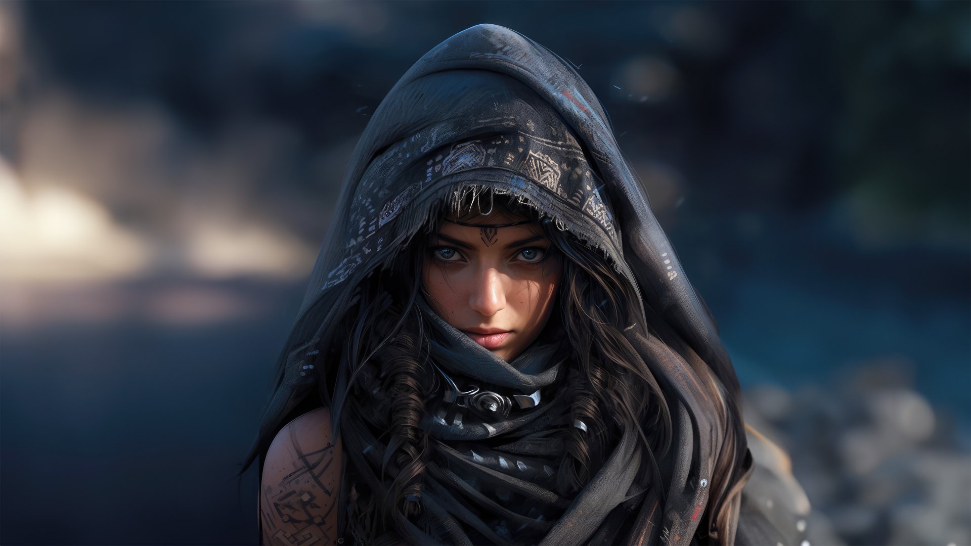 Enigmatic Fantasy Woman in 4K Ultra HD by KIAI4RT | 5120x2880 ...