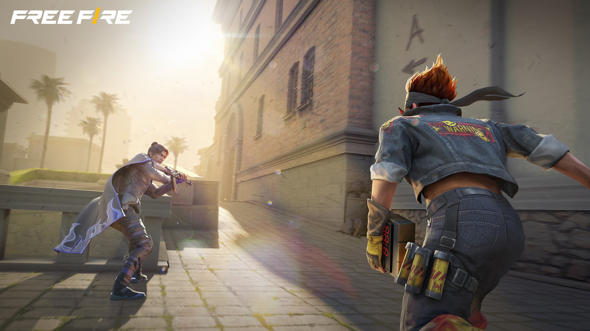 Garena Free Fire Action-Packed HD Wallpaper