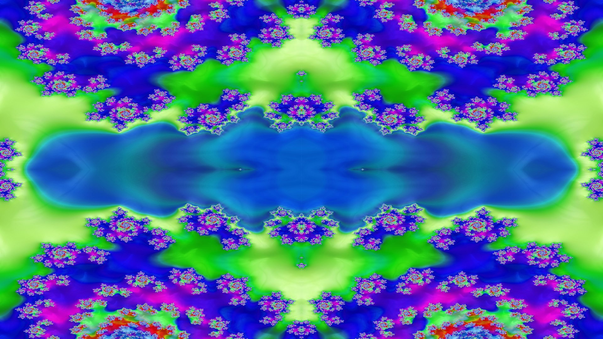 Trippy Fractal Art 4K desktop Wallpaper by Dr-Pen