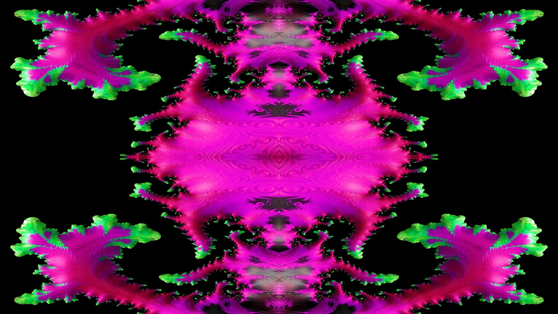 Trippy Psychedelic Fractal Wallpaper by Dr-Pen | 3840x2160 | Wallpaper ...
