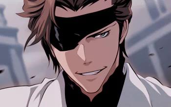 Bleach Aizen Wallpaper Aizen Sousuke (Bleach) Minimalist Wallpaper By
