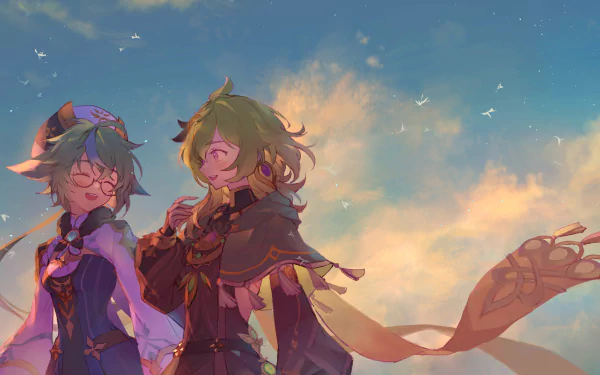 Sucrose HD Wallpaper - Genshin Impact Art by スティーブ