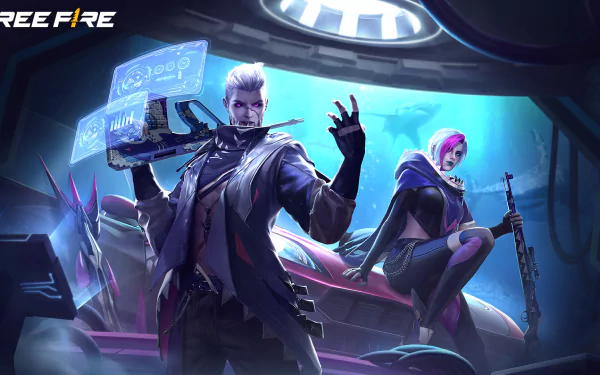 Garena Free Fire 4K Ultra HD Wallpaper: Epic Character Showcase