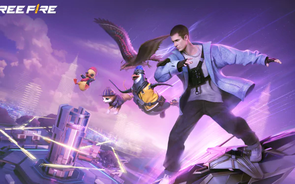 Garena Free Fire 4K Ultra HD Wallpaper: Epic Character Showcase