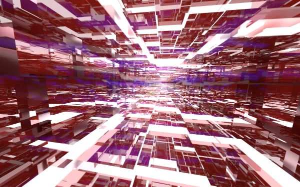 Glimmering Ruby: 4K Ultra HD Wallpaper by QuantumCurator