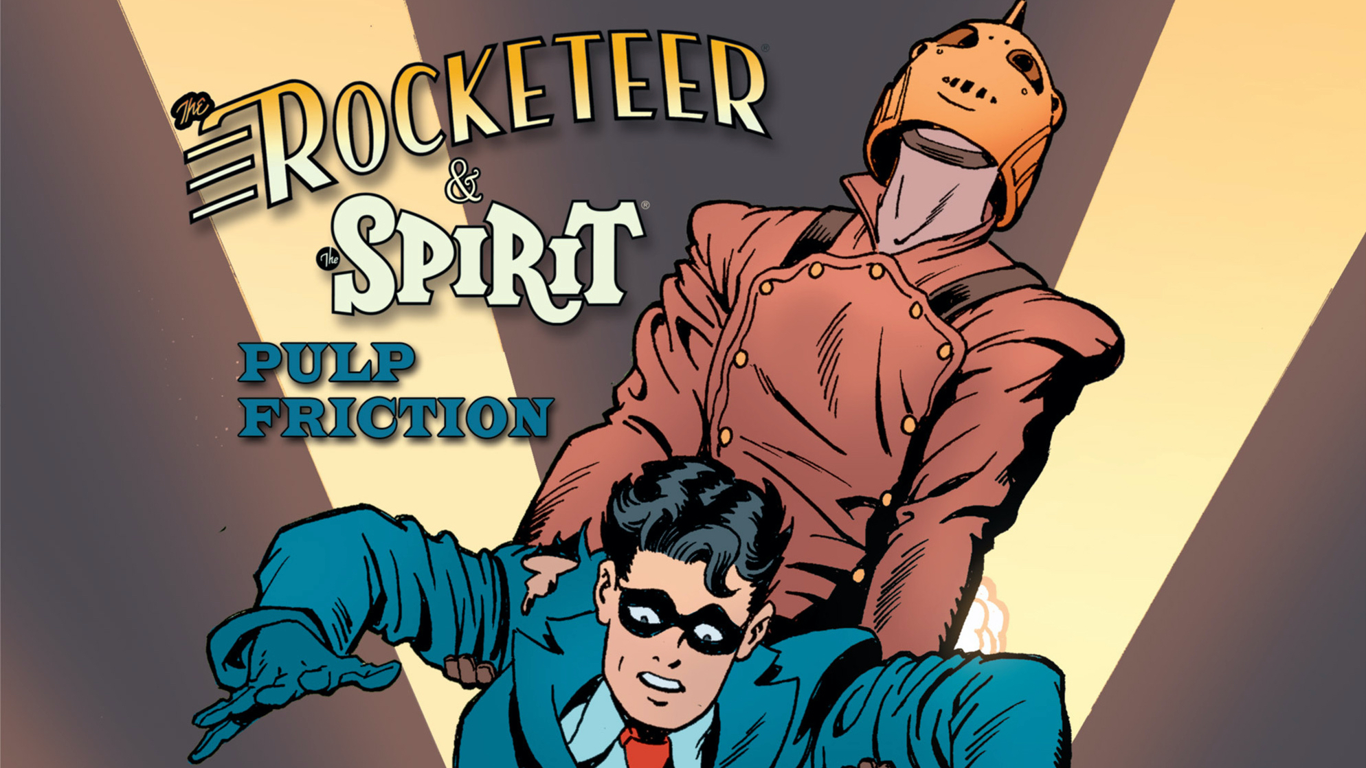 Comics Rocketeer/The Spirit: Pulp Friction HD Wallpaper