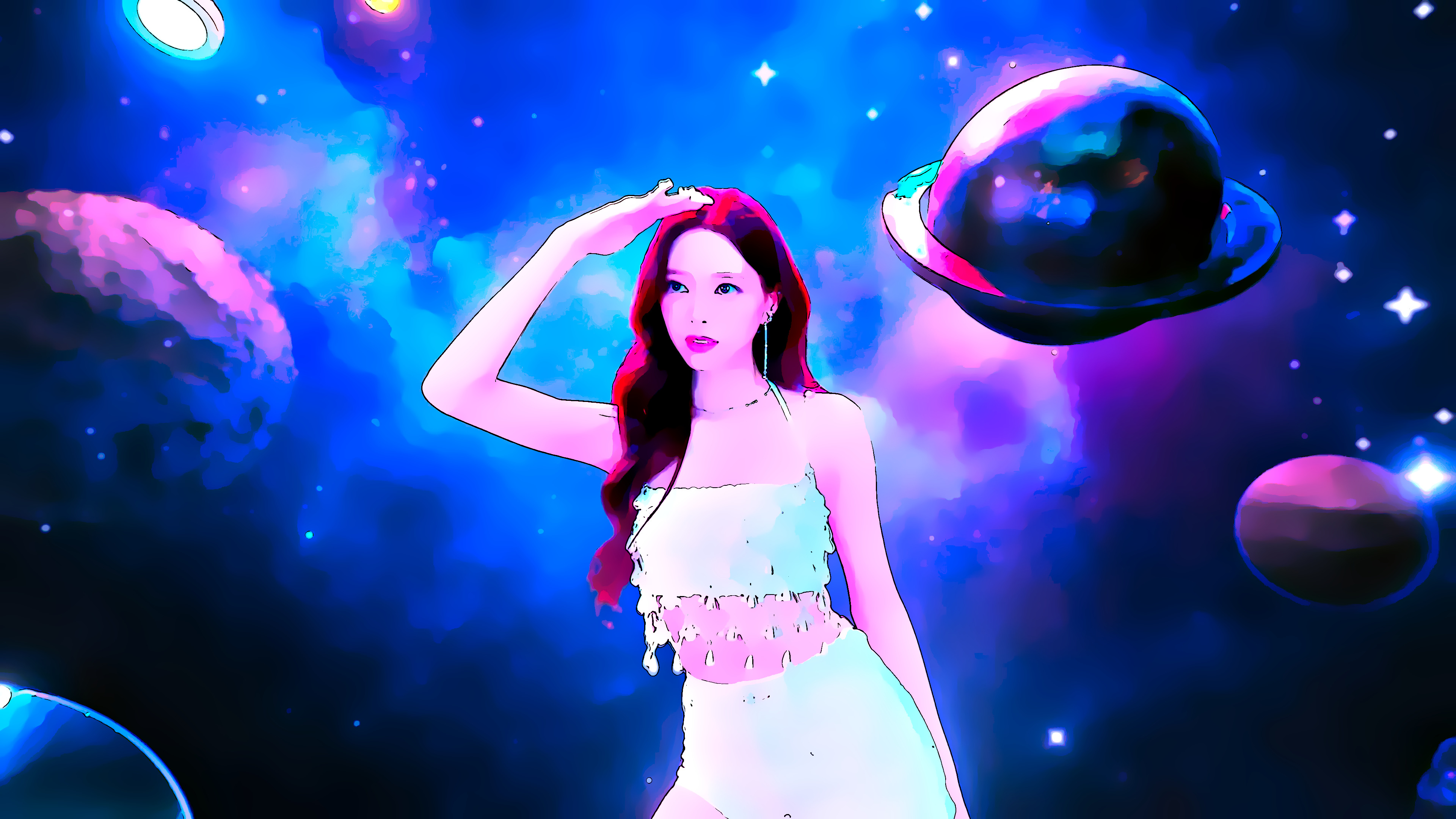 Download Yuna ITZY K-pop Music 4k Ultra HD Wallpaper