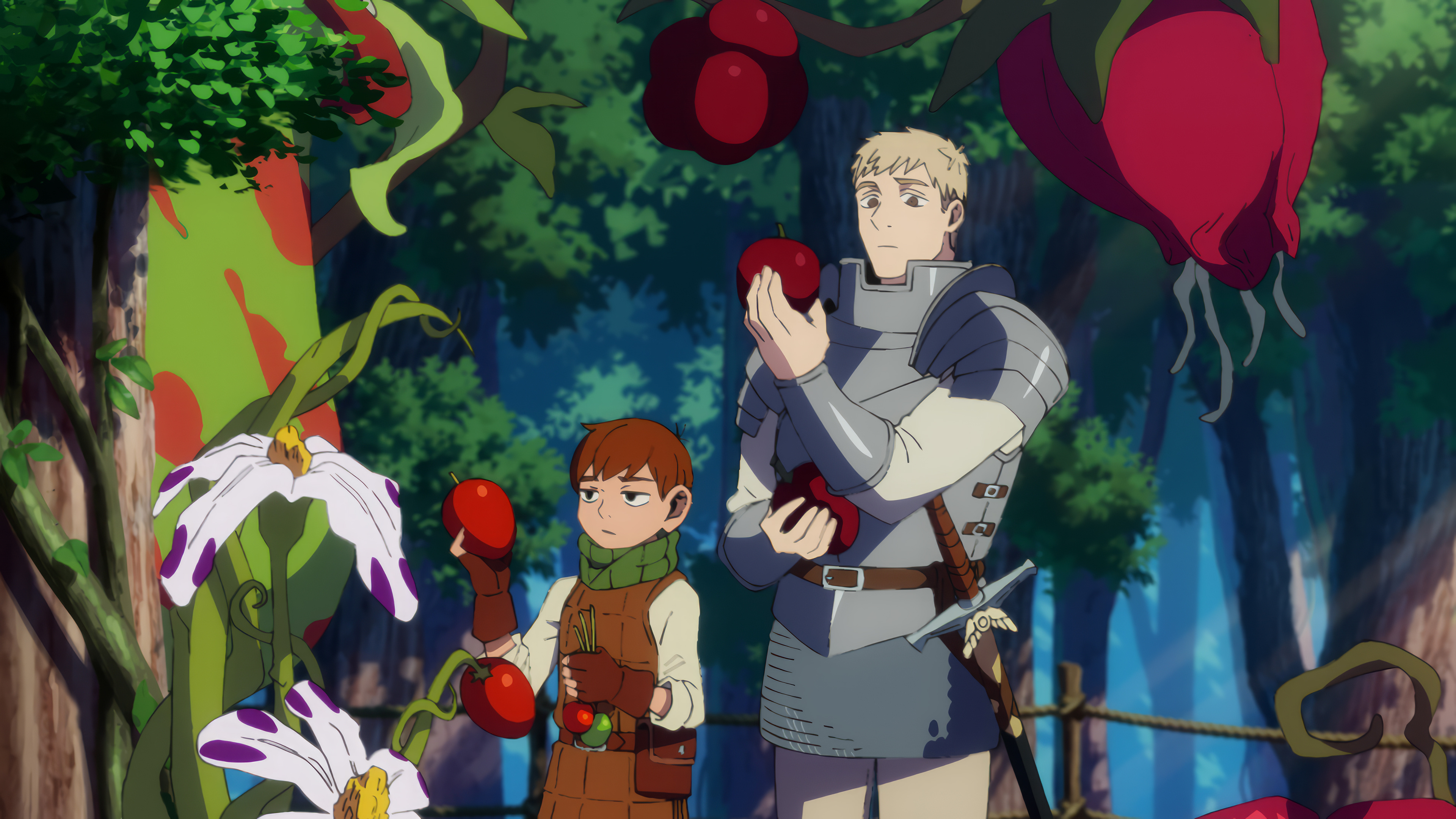Laios Touden Adventure - Anime HD Wallpaper | Delicious in Dungeon Theme