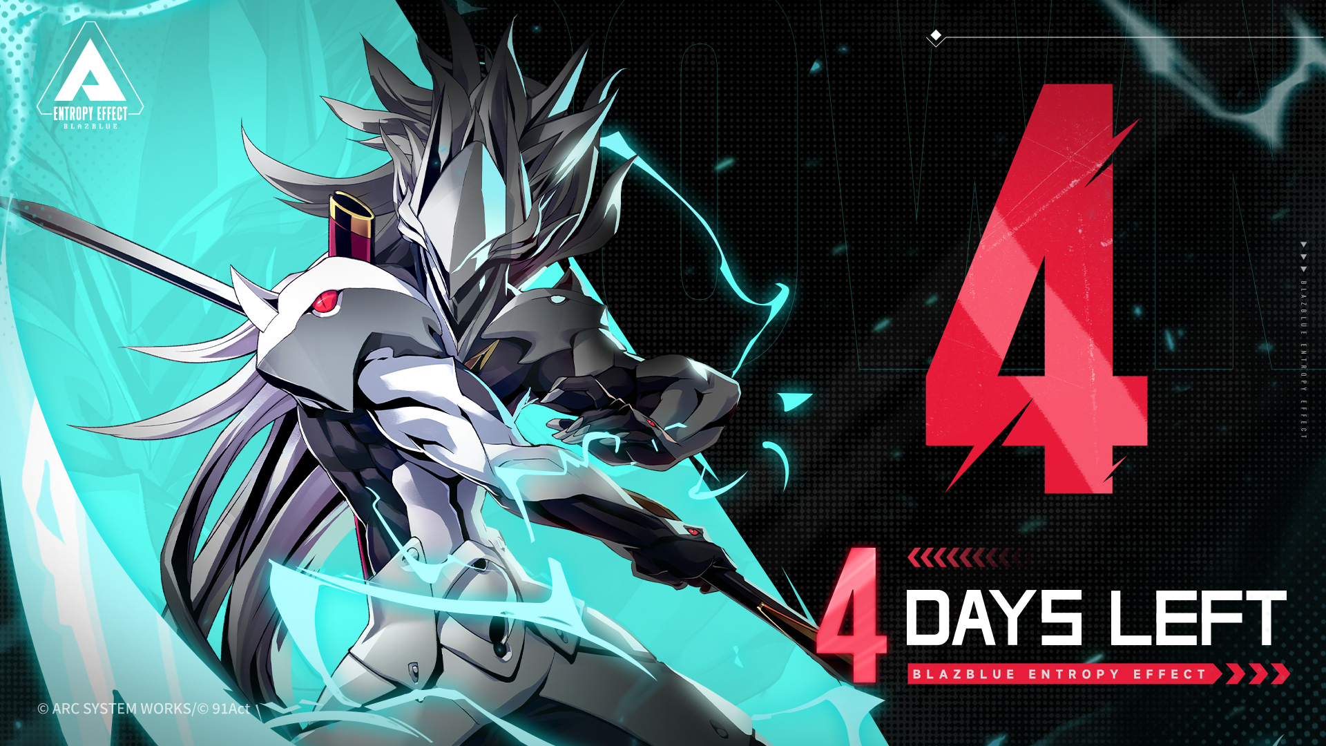 BlazBlue Entropy Effect HD Wallpaper - Gaming Countdown Art