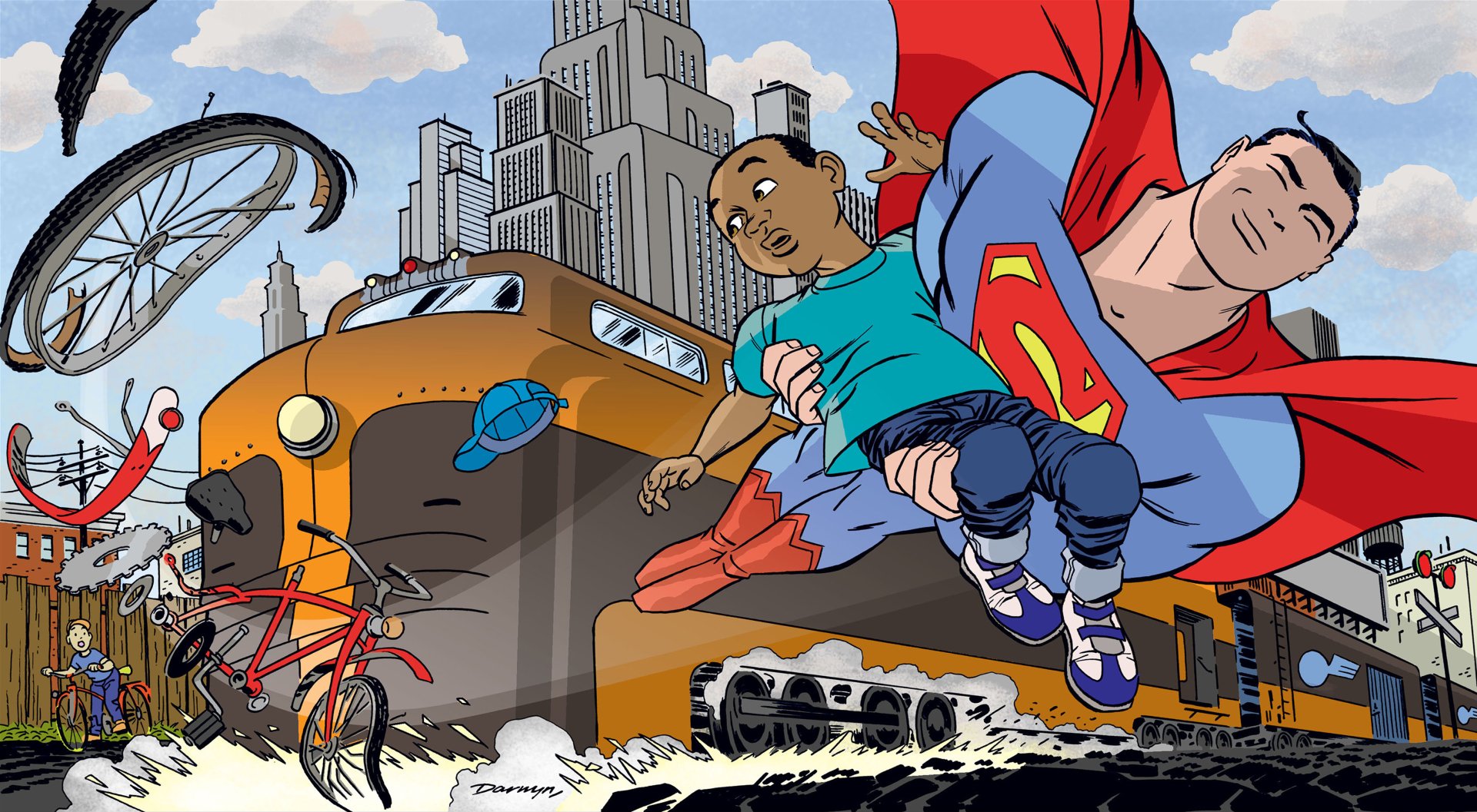 Download Comic Action Comics 4k Ultra HD Wallpaper by Darwyn Cooke ...