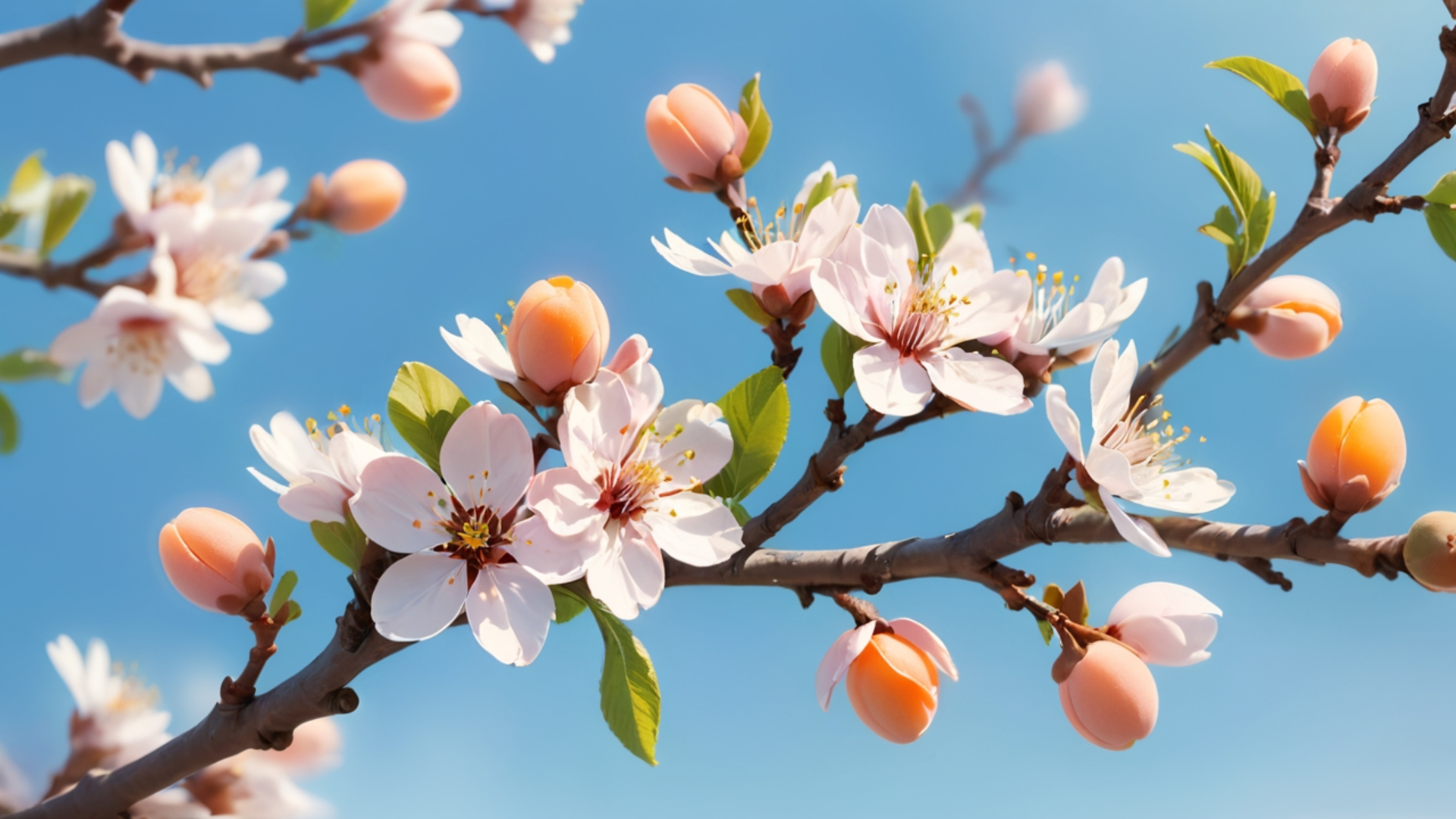 Blossoming Apricot Macro by AnimeHead