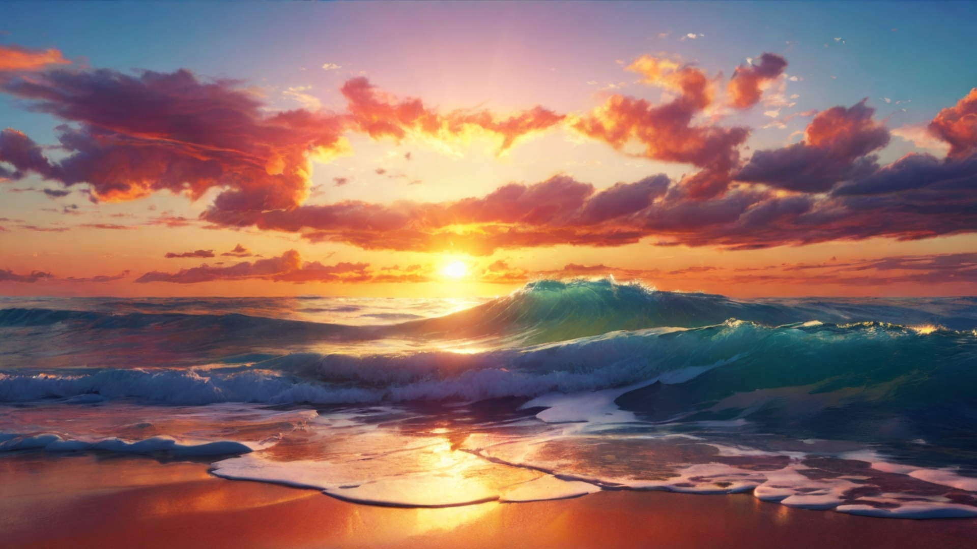 Ocean waves by AnimeHead