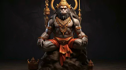 Lord Hanuman - Desktop Wallpapers, Phone Wallpaper, PFP, Gifs, and More!