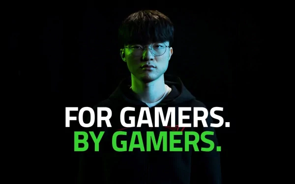 Faker's Glory: T1 HD Wallpaper from League of Legends Esports