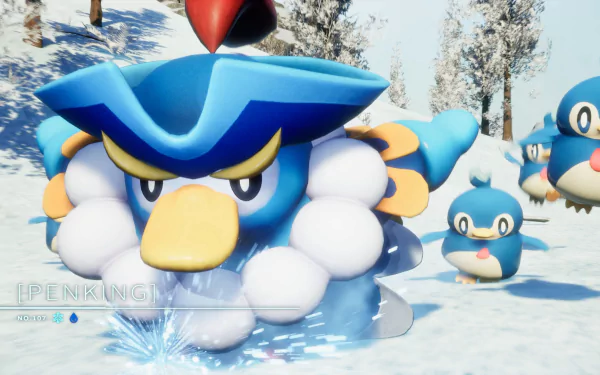 Palworld Characters HD Desktop Wallpaper