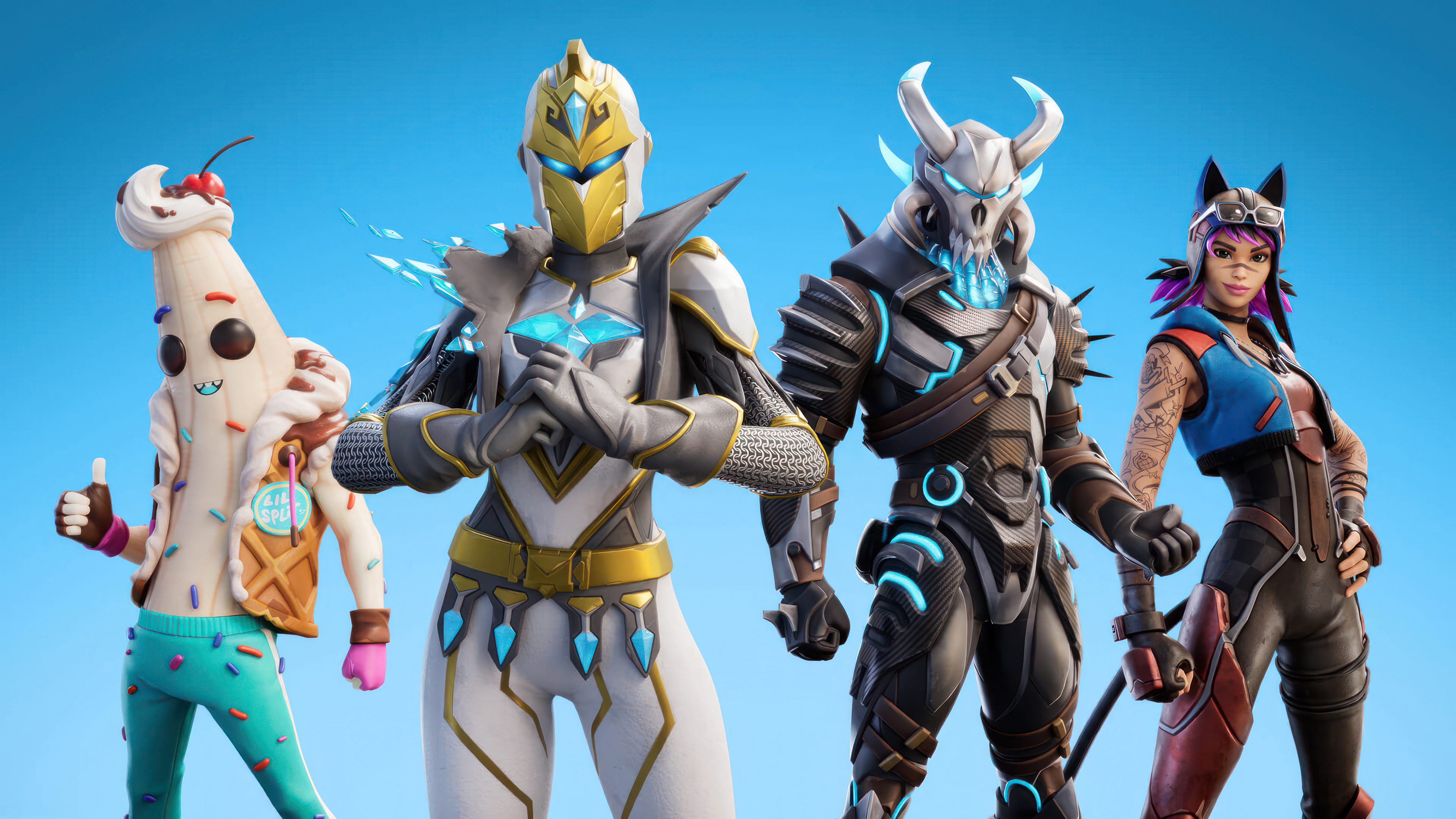 Fortnite Epic Skins HD Desktop Wallpaper