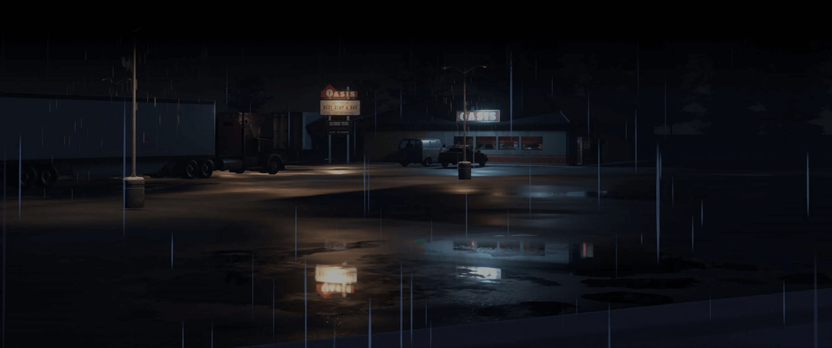 As Dusk Falls Game Scene HD Desktop Wallpaper