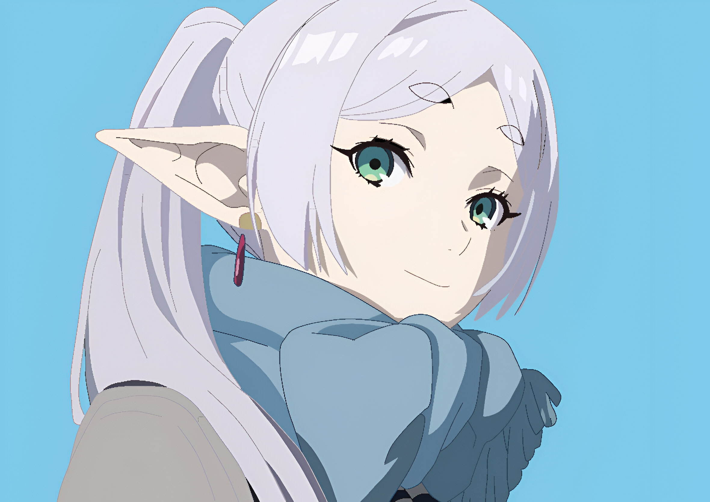 Elegant Frieren HD Wallpaper - Anime Art from Frieren: Beyond Journey's ...