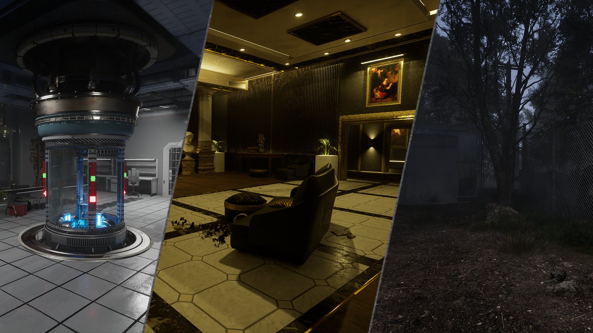 Deceit 2 Game HD Wallpaper: Immersive Dual Environments