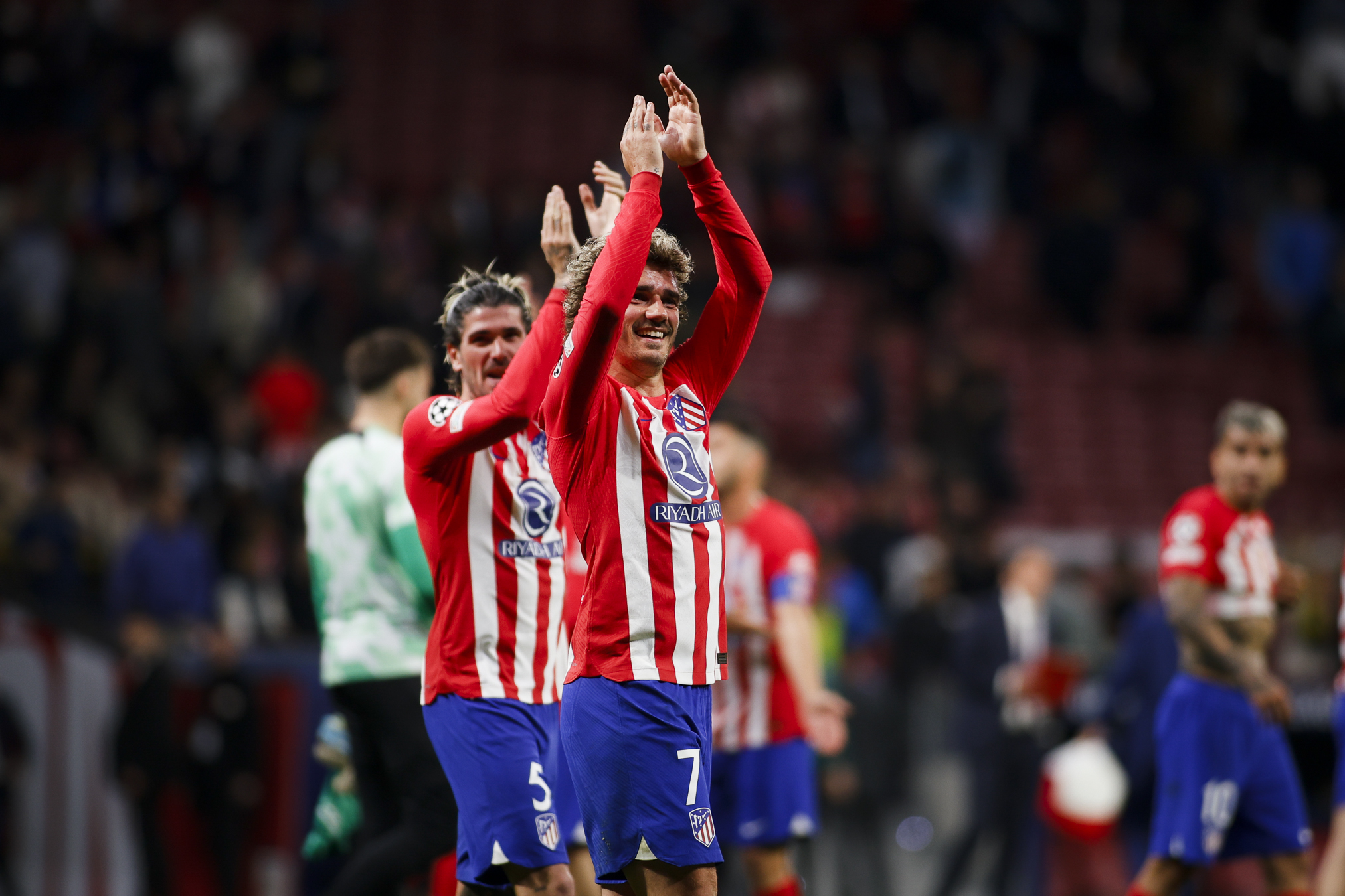 Atletico Madrid Celebration - UEFA Champions League Soccer HD Wallpaper