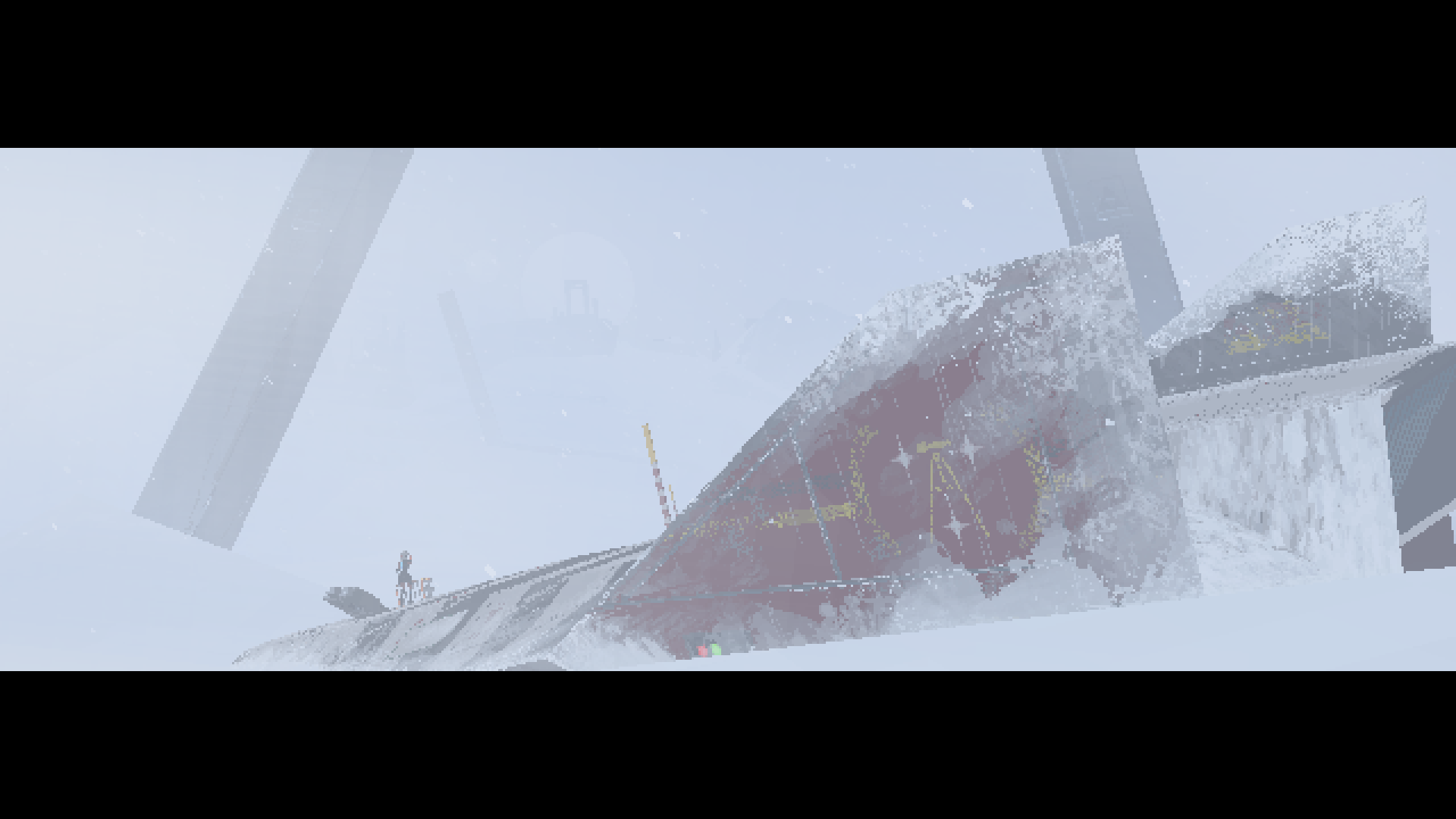 SIGNALIS Game Atmospheric Winter Scene HD Wallpaper