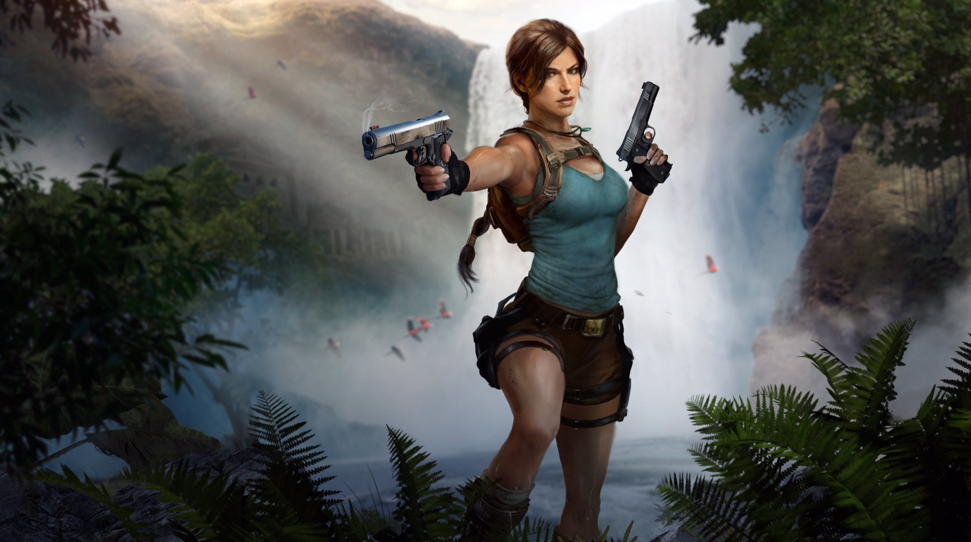 Lara Croft 4K Ultra HD Tomb Raider Adventure Wallpaper