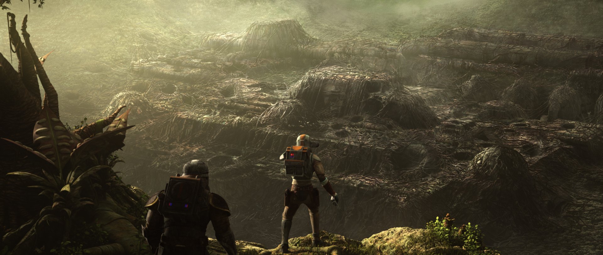Star Wars: The Bad Batch HD Wallpaper - Epic Scenic View