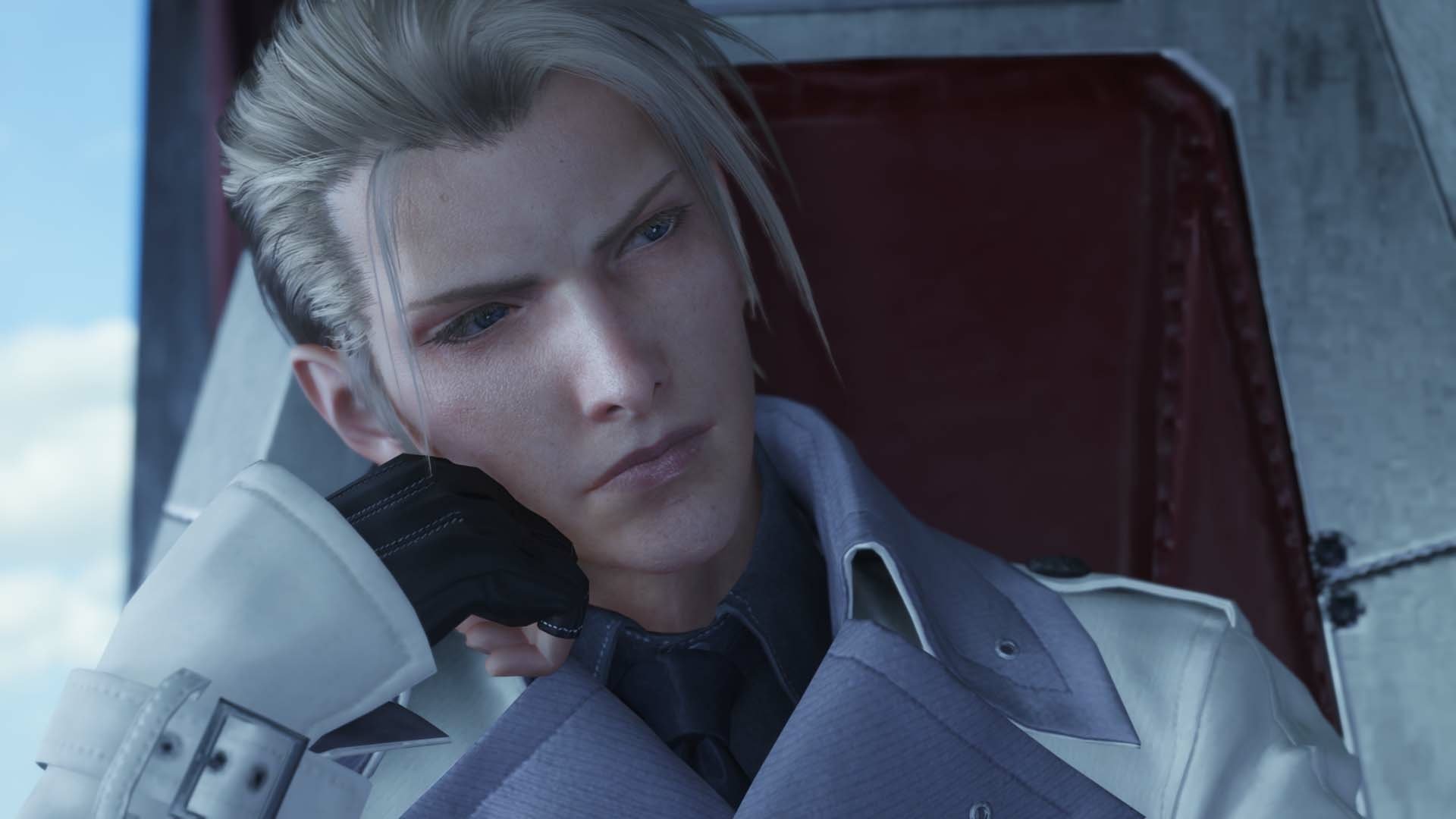 Final Fantasy VII Rebirth HD Wallpaper - Intense Character Close-Up