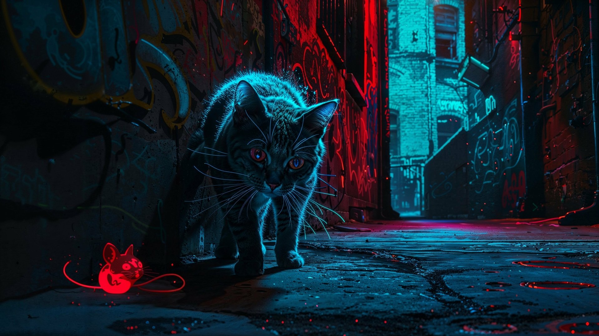 Cat & mouse by vinny47