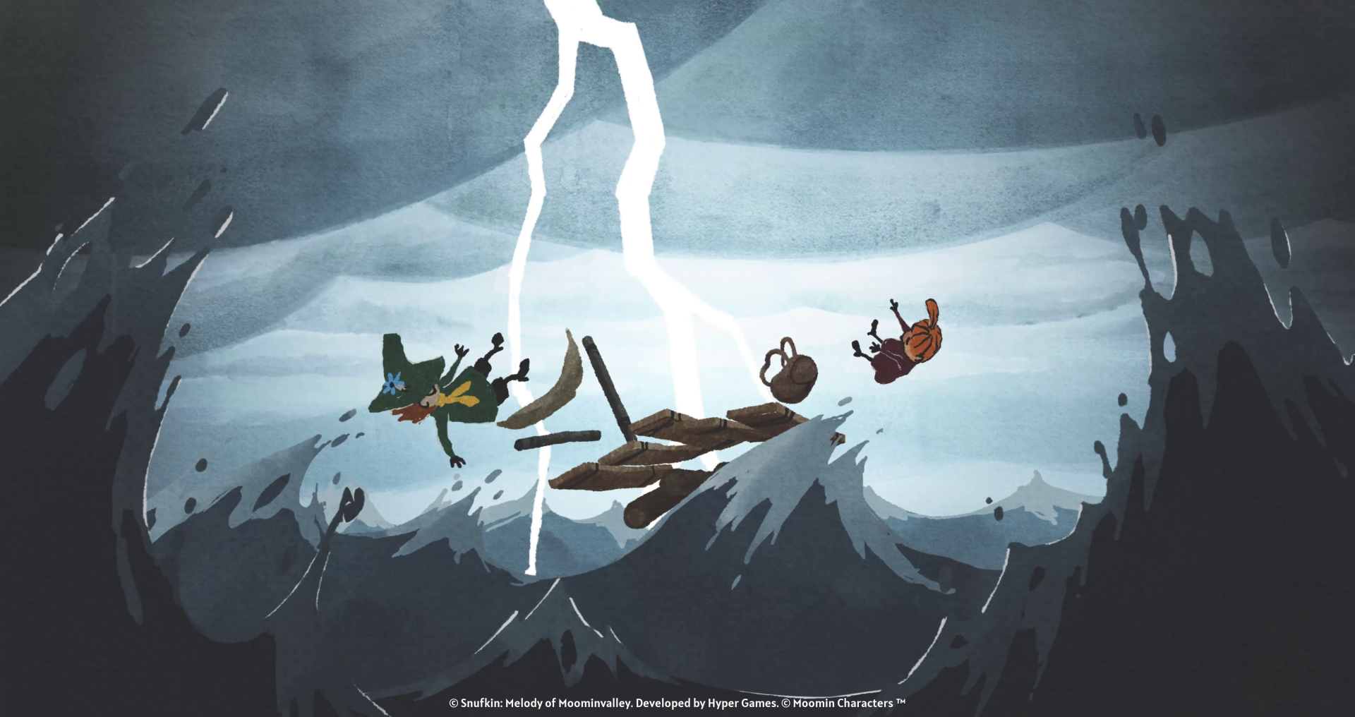 Snufkin Melody of Moominvalley Game HD Wallpaper