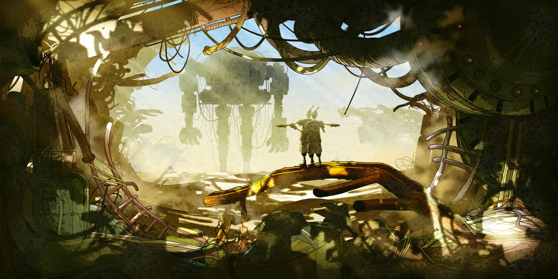 SaGa Emerald Beyond Game Art HD Wallpaper