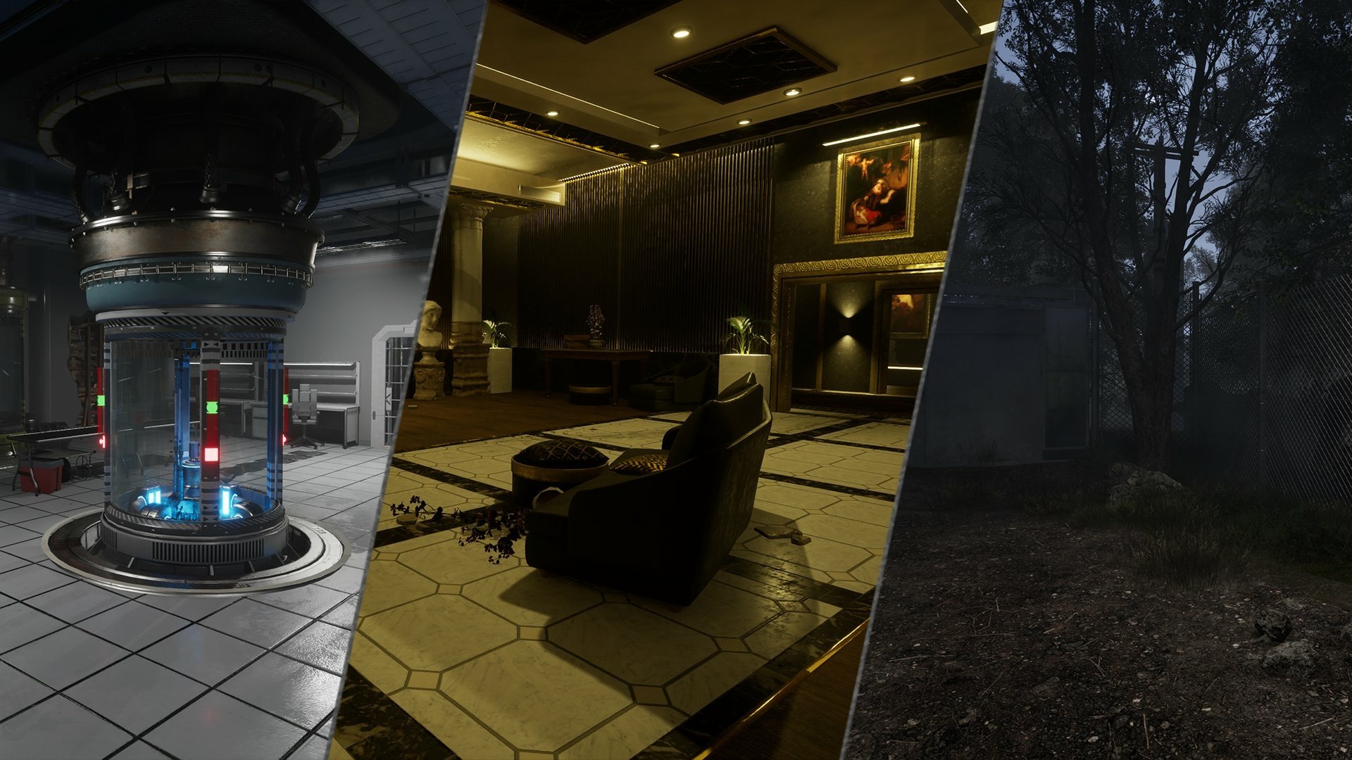 Deceit 2 Game HD Wallpaper: Immersive Dual Environments