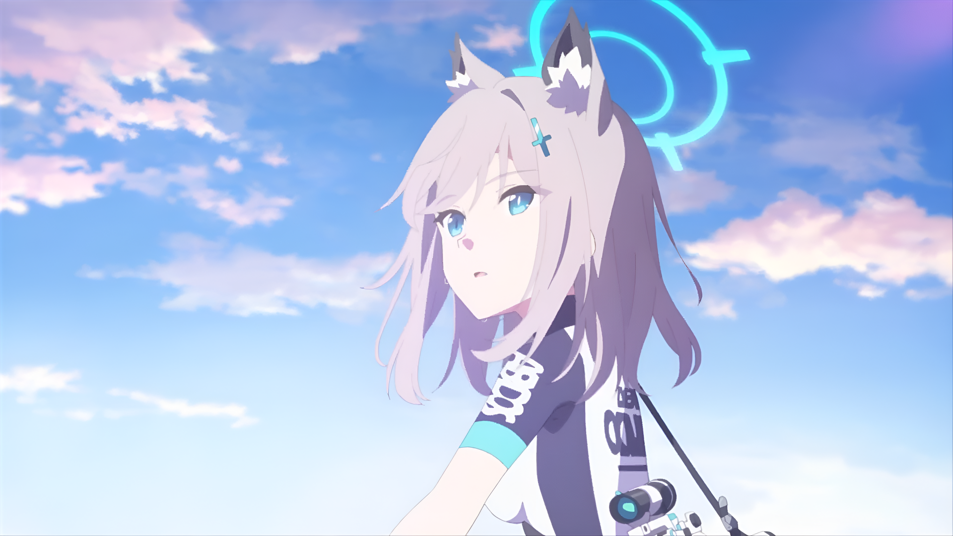 Download Anime Blue Archive The Animation Shiroko Sunaookami Blue ...