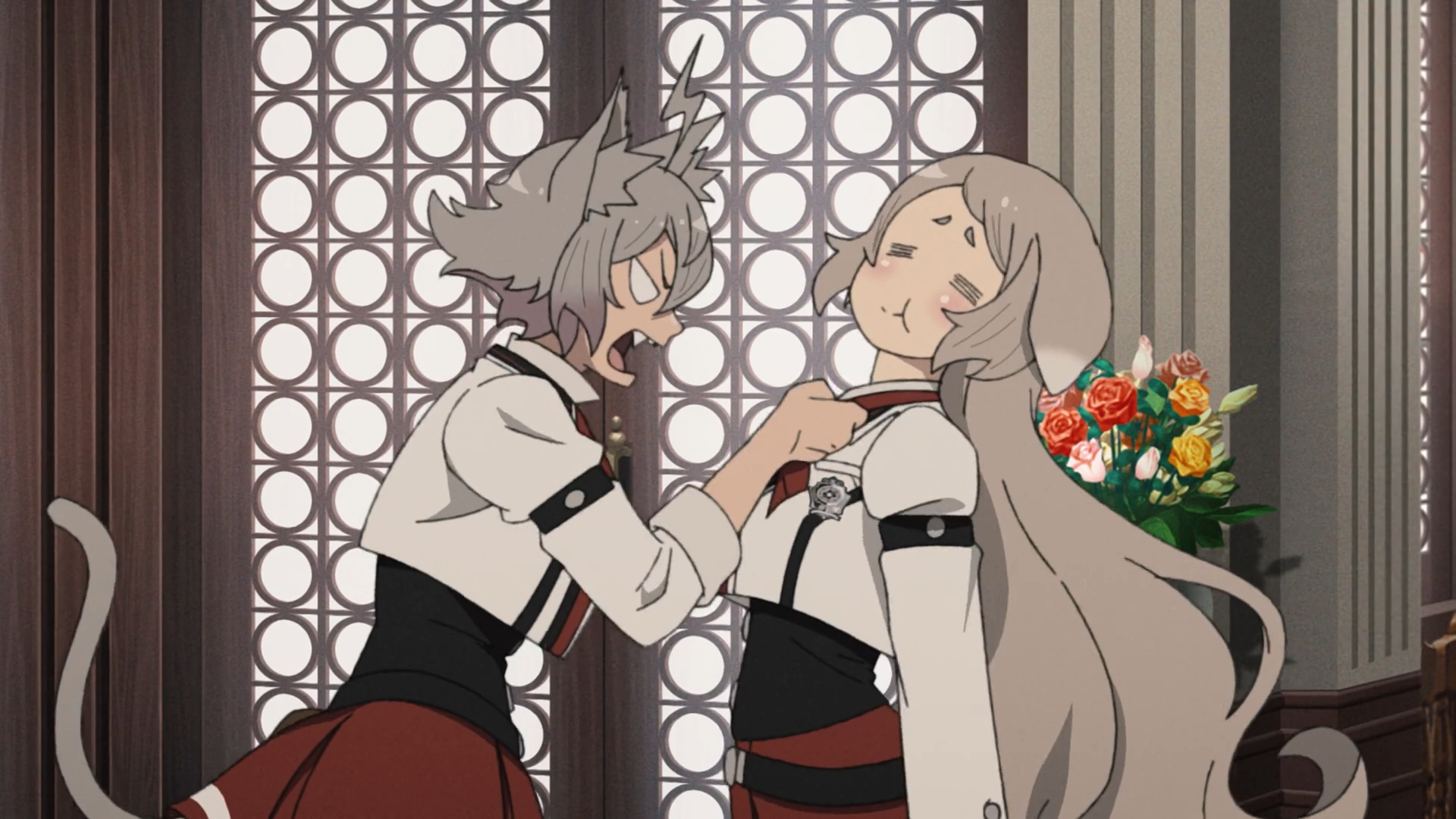 Mushoku Tensei Anime HD Wallpaper – Intense Moment Scene