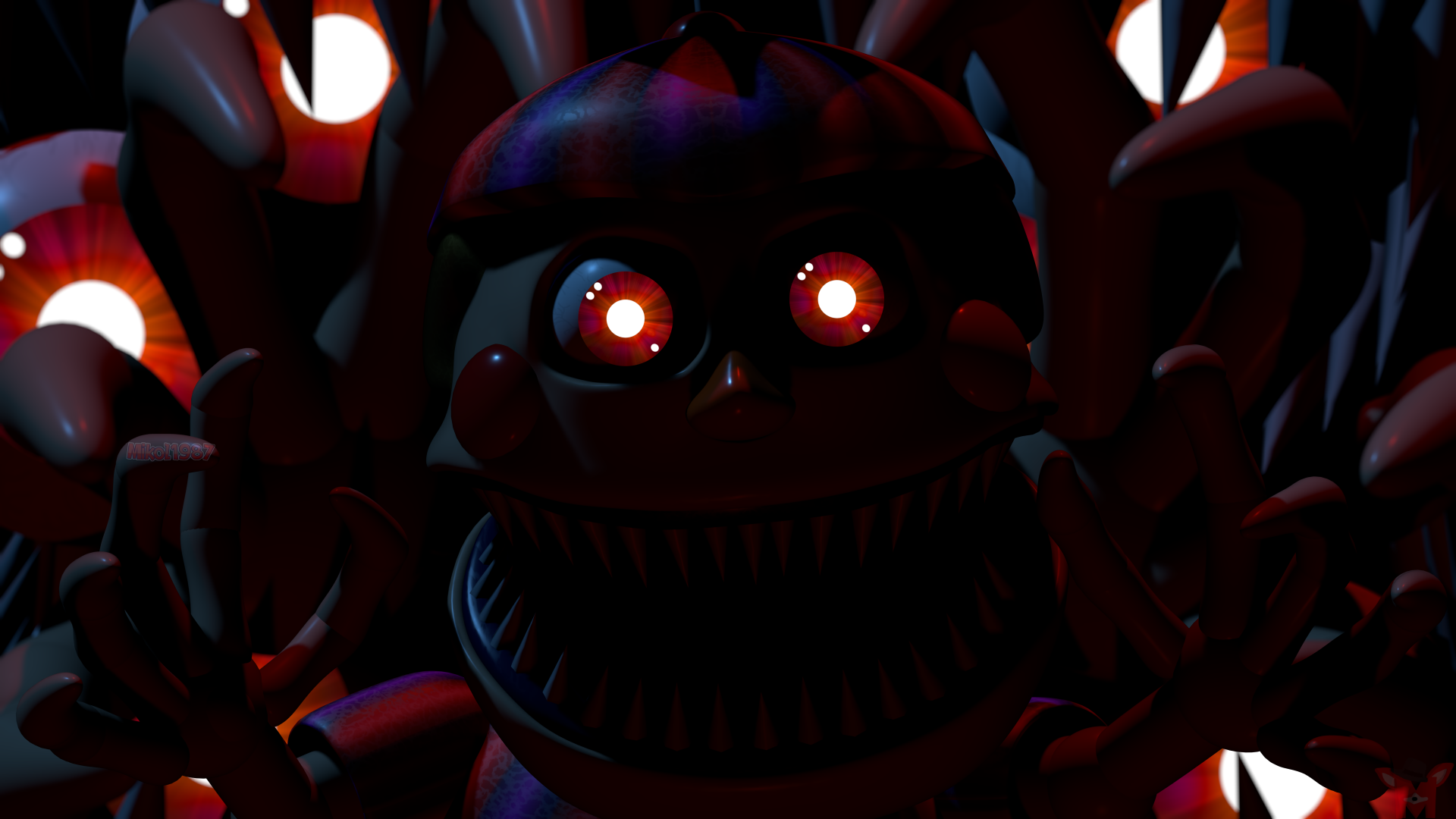 Nightmare Balloon Boy (Five Nights At Freddy's) 8k Wallpapers