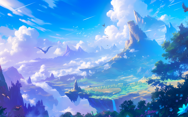 [450+] Anime Landscape Wallpapers