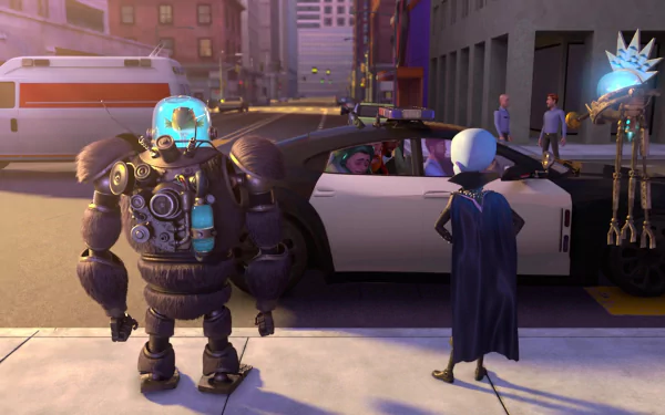 Megamind Animated Movie Showdown Wallpaper HD