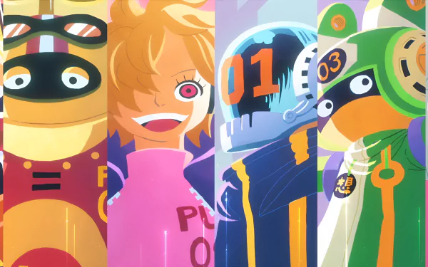 Download Anime One Piece Dr. Vegapunk 4k Ultra HD Wallpaper