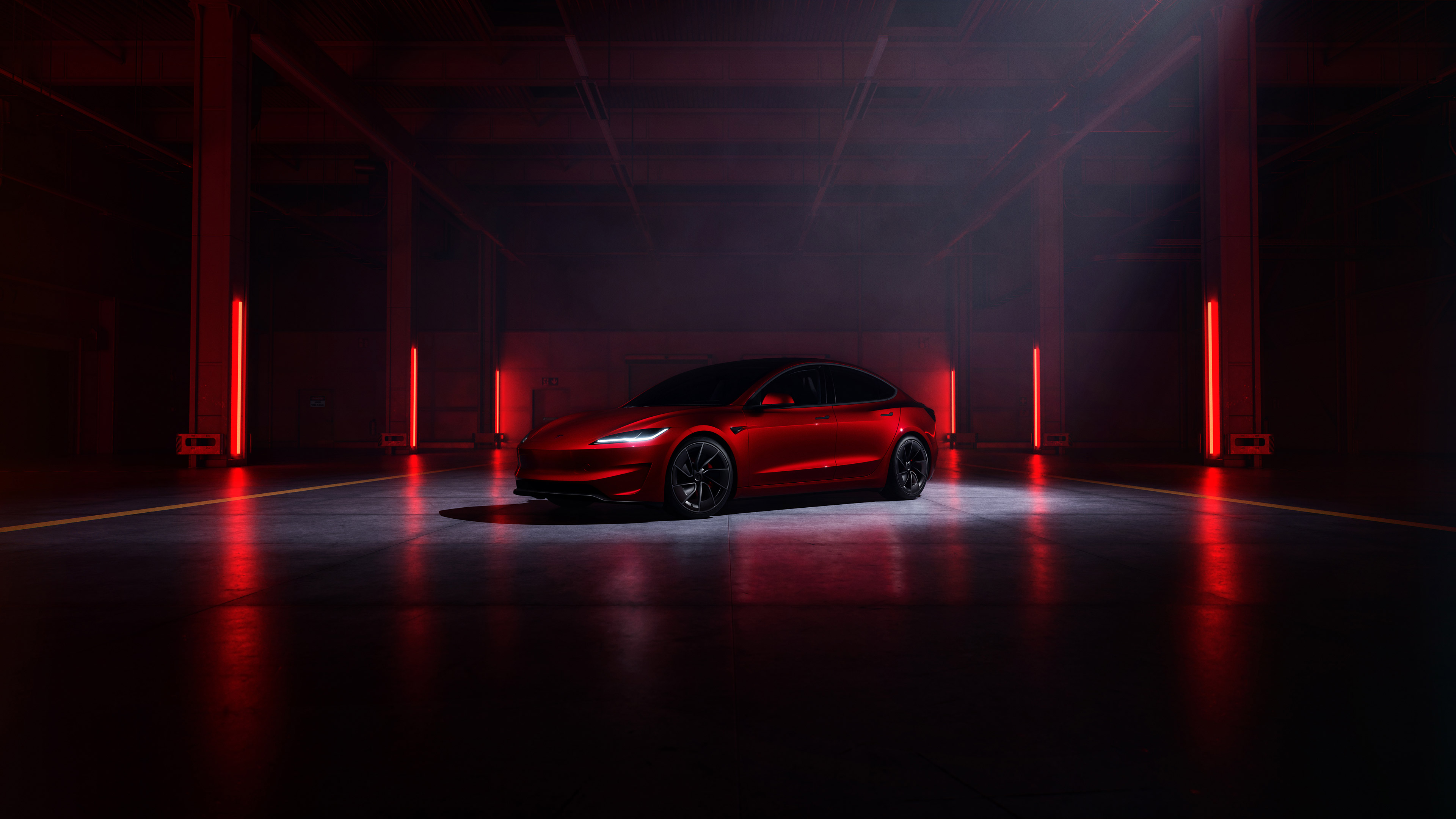 Download Tesla Model 3 Aura - Free 4K Ultra HD Wallpaper
